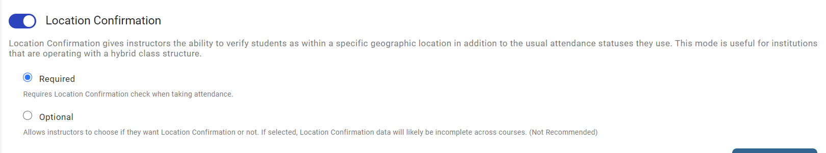 Location Confirmation – Qwickly